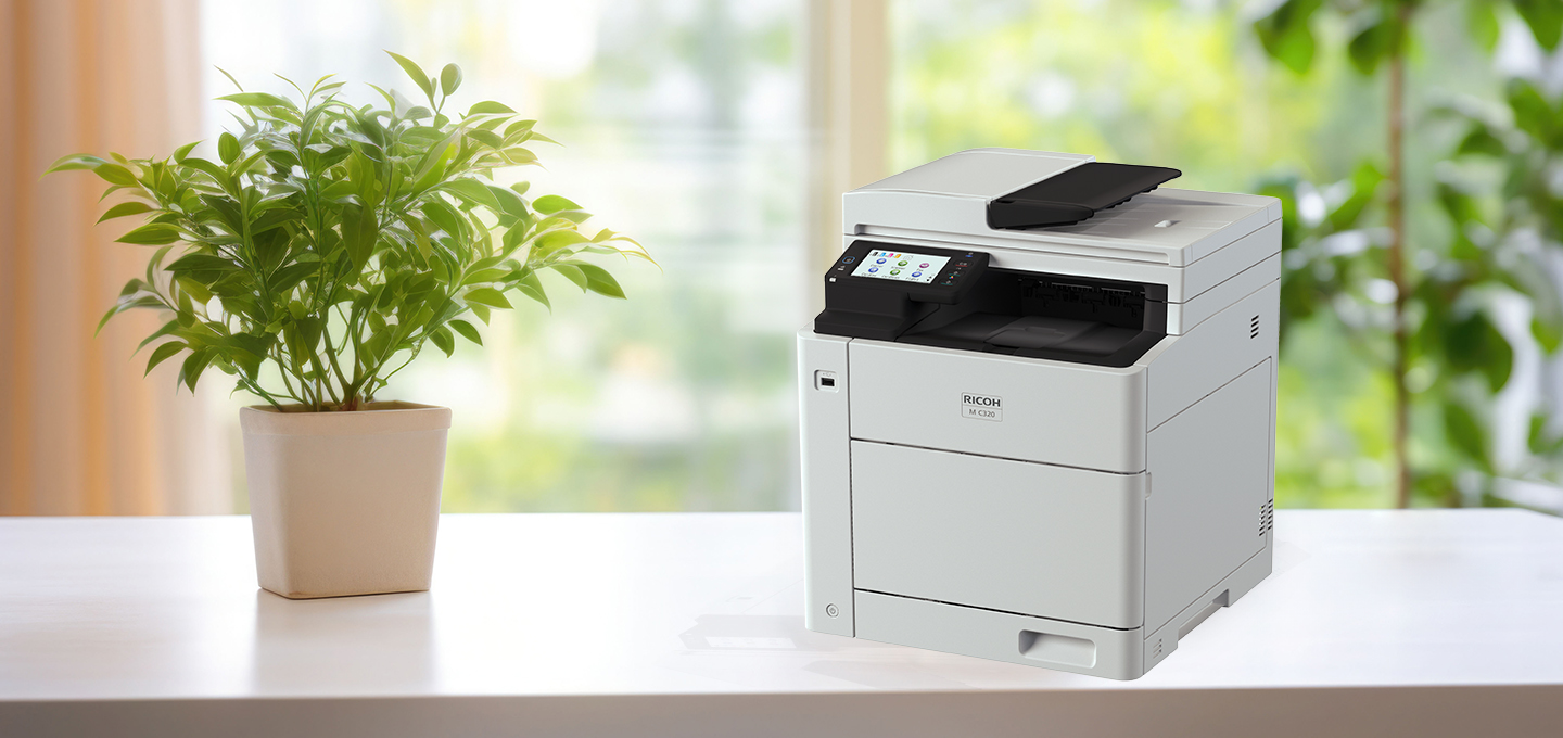 Colour laser printer all-in-one M C320FW | Ricoh Europe